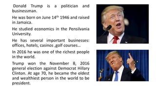 Donald trump | PPTX