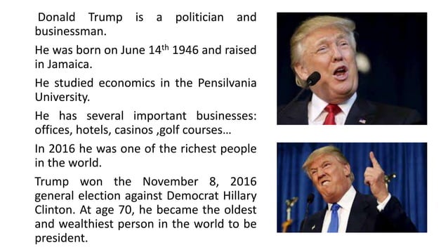 Donald trump | PPTX