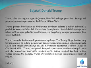 Donald Trump biography | PDF