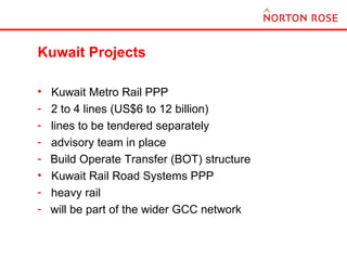 Donald Warnock - rail projects in kuwait construction and operational ...