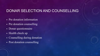 donor selection_dr.manju. pdf | PDF