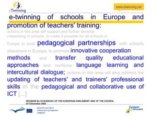 eTwinning Intercultural appreciation and inclusion | PPT
