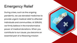Donate Medicines : A Lifesaving Act of Charity | PPTX