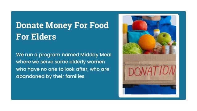 Donate Money for Food | PPTX