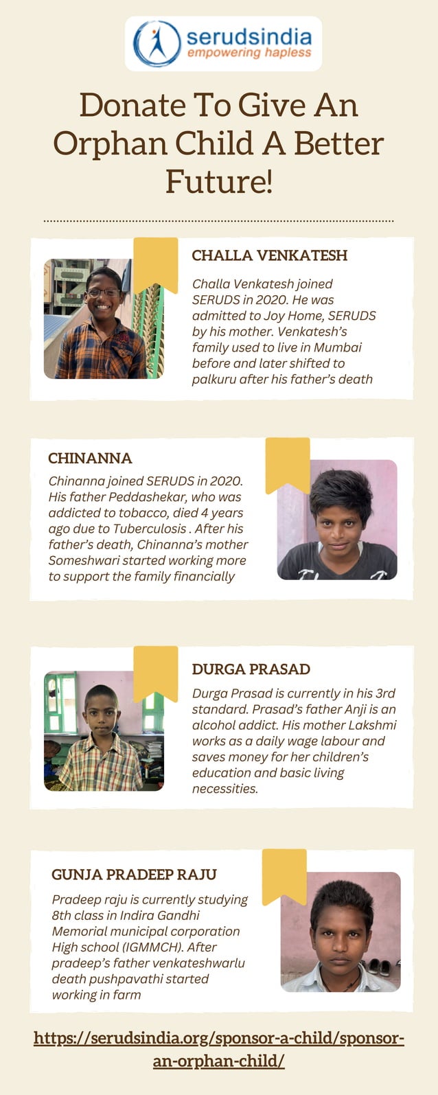 Donate To Give an Orphan Child a Better Future | PDF