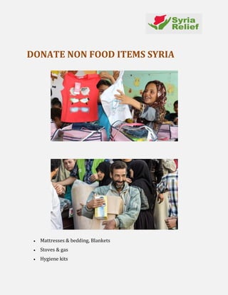 Donate to Syria Relief | PDF