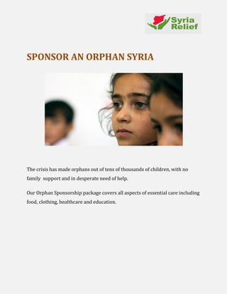Donate to Syria Relief | PDF