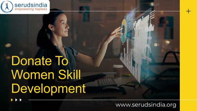 Donate To Women Skill Development | PPT