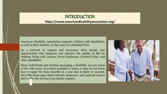 Donation for children with disability | PPTX