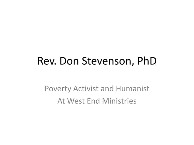 Don Stevenson | PPT