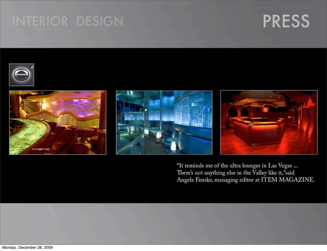 Don Carstens Designs 2010s | PDF