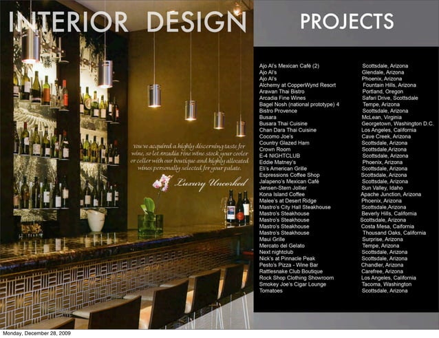 Don Carstens Designs 2010s | PDF