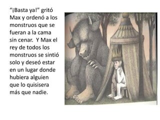 DONDE VIVEN LOS MONSTRUOS CUENTO | PDF