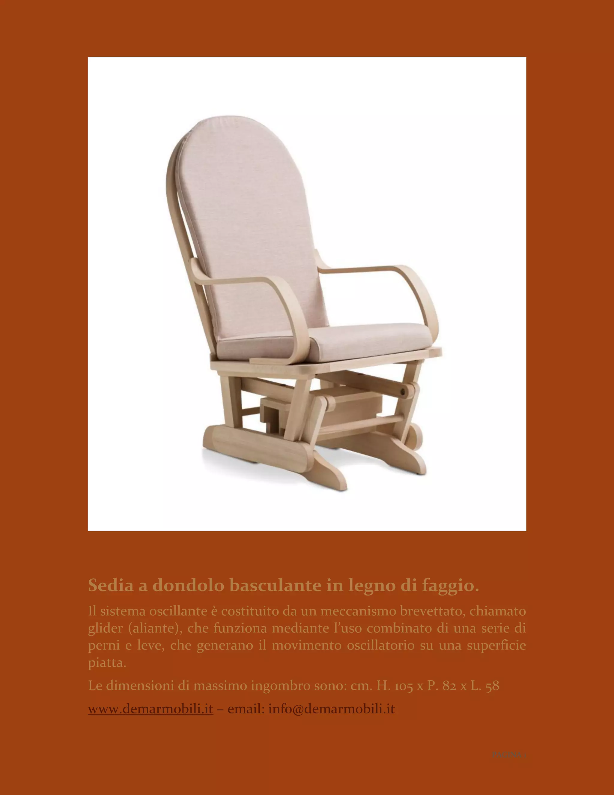 Dondolo faggio DEMAR | PDF