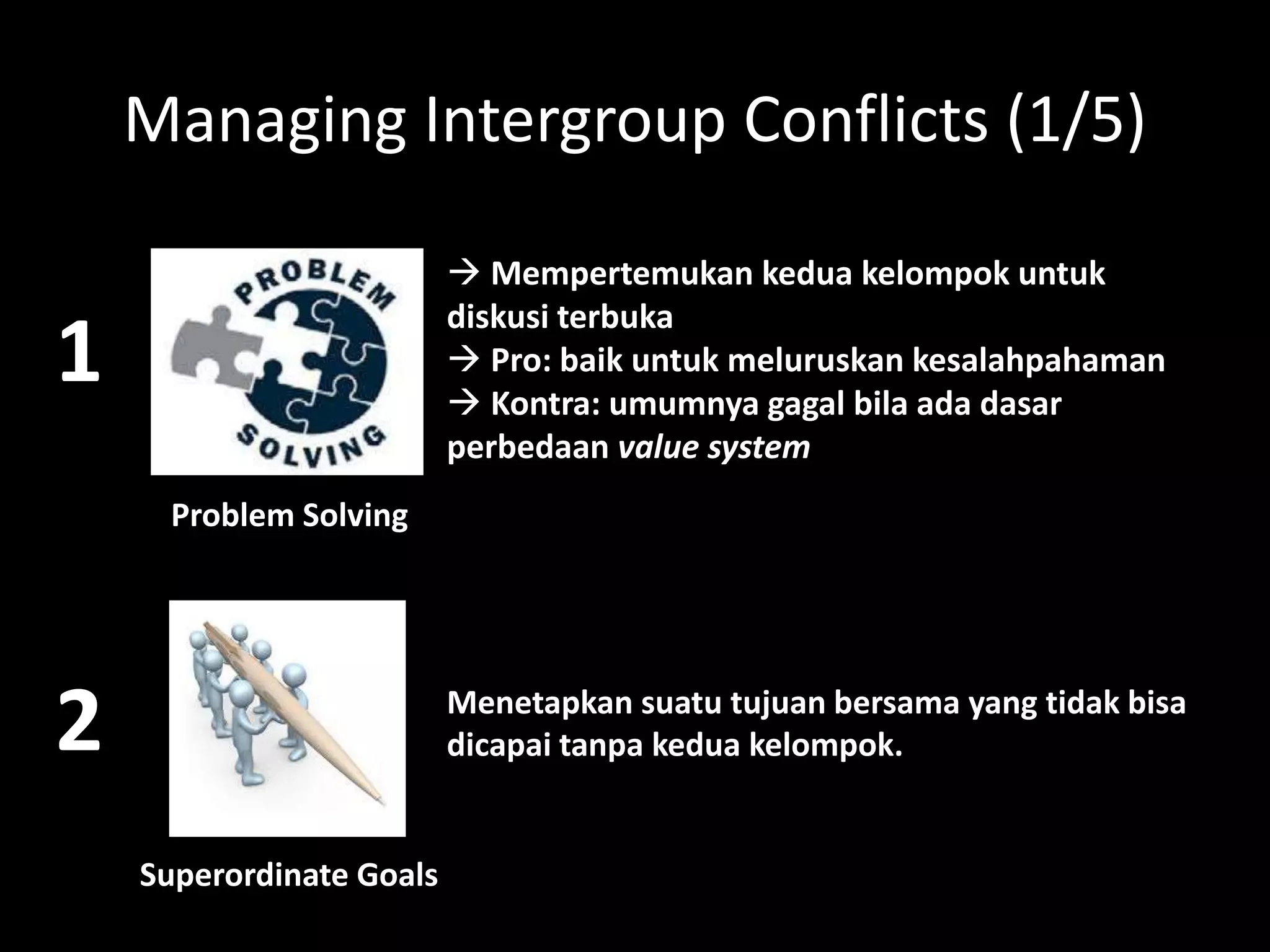 Psikologi Industri dan Organisasi (Tipe-tipe Konflik) | PPTX