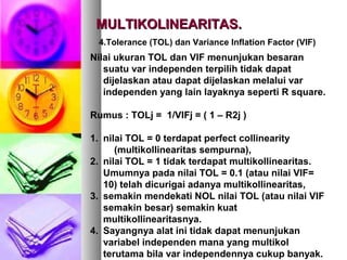 regression2 analysis in bahasa | PPT