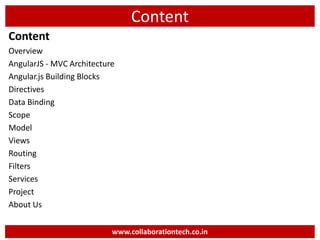 Introduction to AngularJS | PPTX