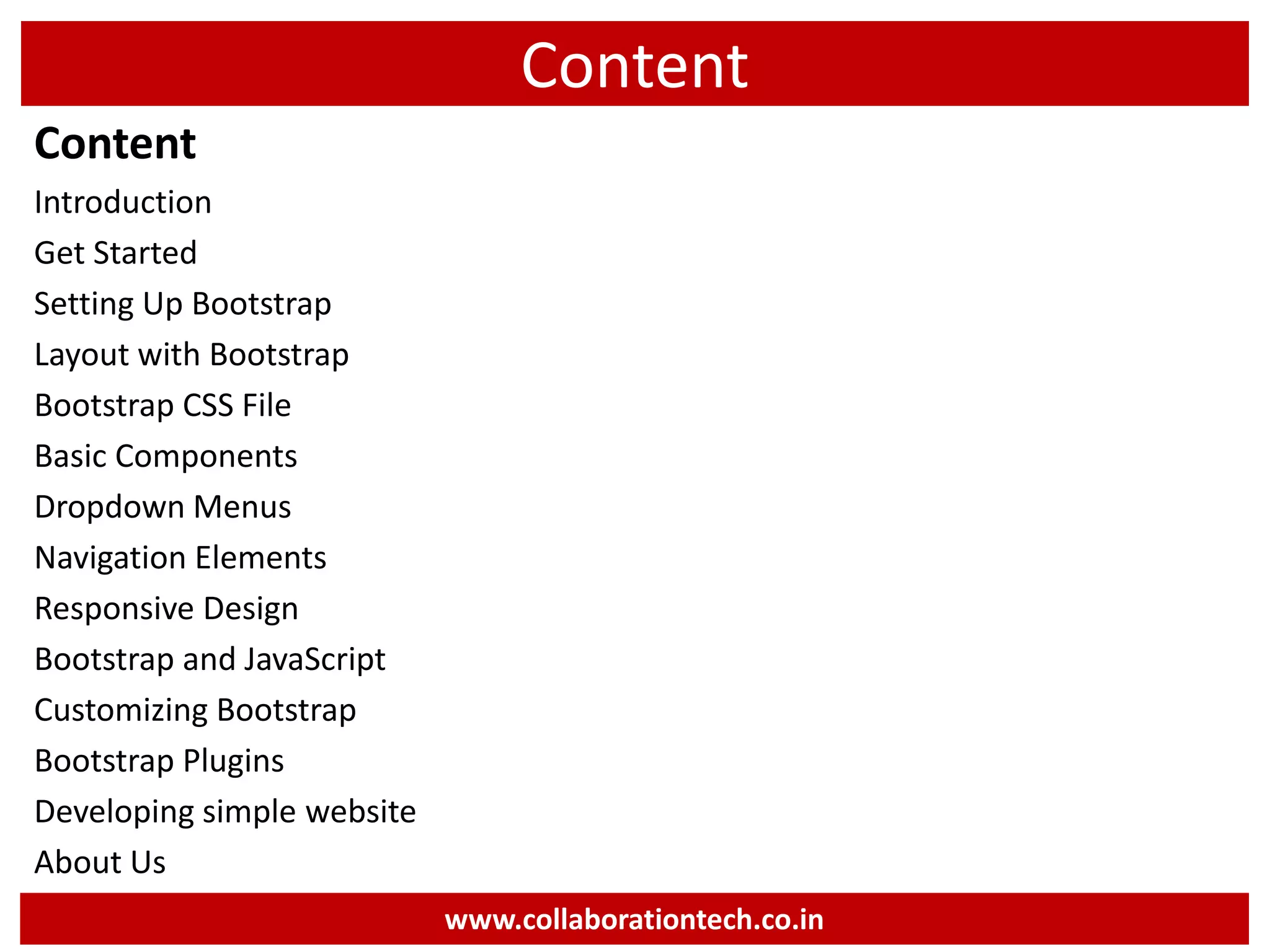 Introduction to Bootstrap | PPTX