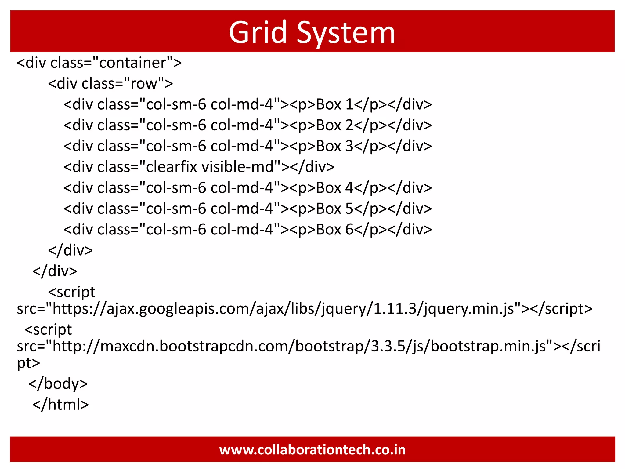 Introduction to Bootstrap | PPT