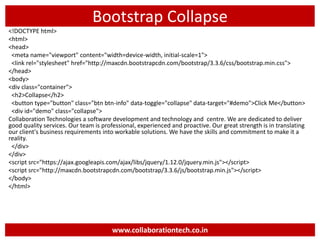 Introduction to Bootstrap | PPTX