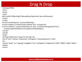 Introduction to HTML5 | PPT