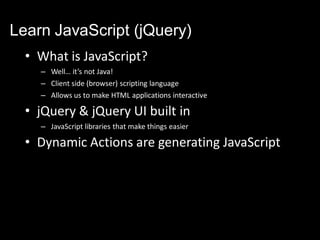 Done in 60 seconds - Creating Web 2.0 applications made easy | PPT