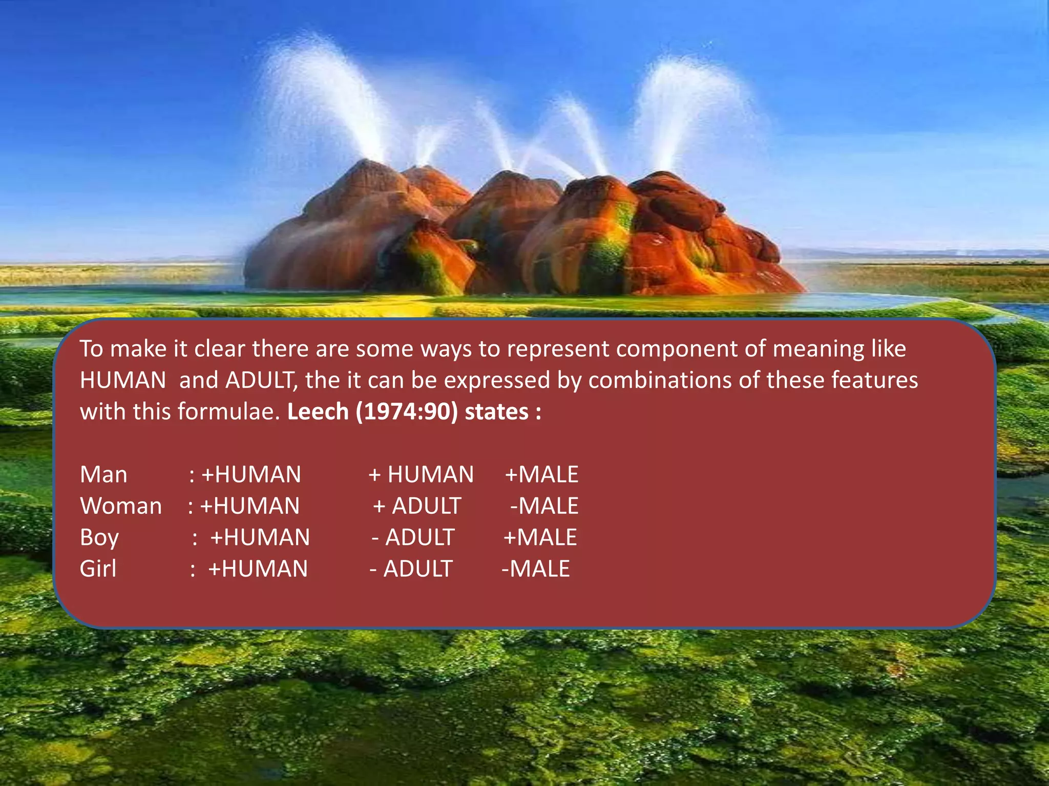 COMPONENTIAL ANALYSIS AND CONTRAST OF MEANING | PPTX