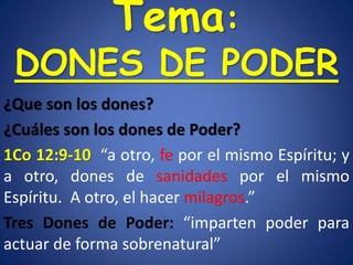Dones de poder | PPTX
