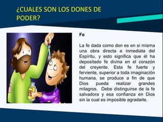 la revelacion de los dones espirituales teologia | PDF