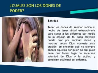la revelacion de los dones espirituales teologia | PDF
