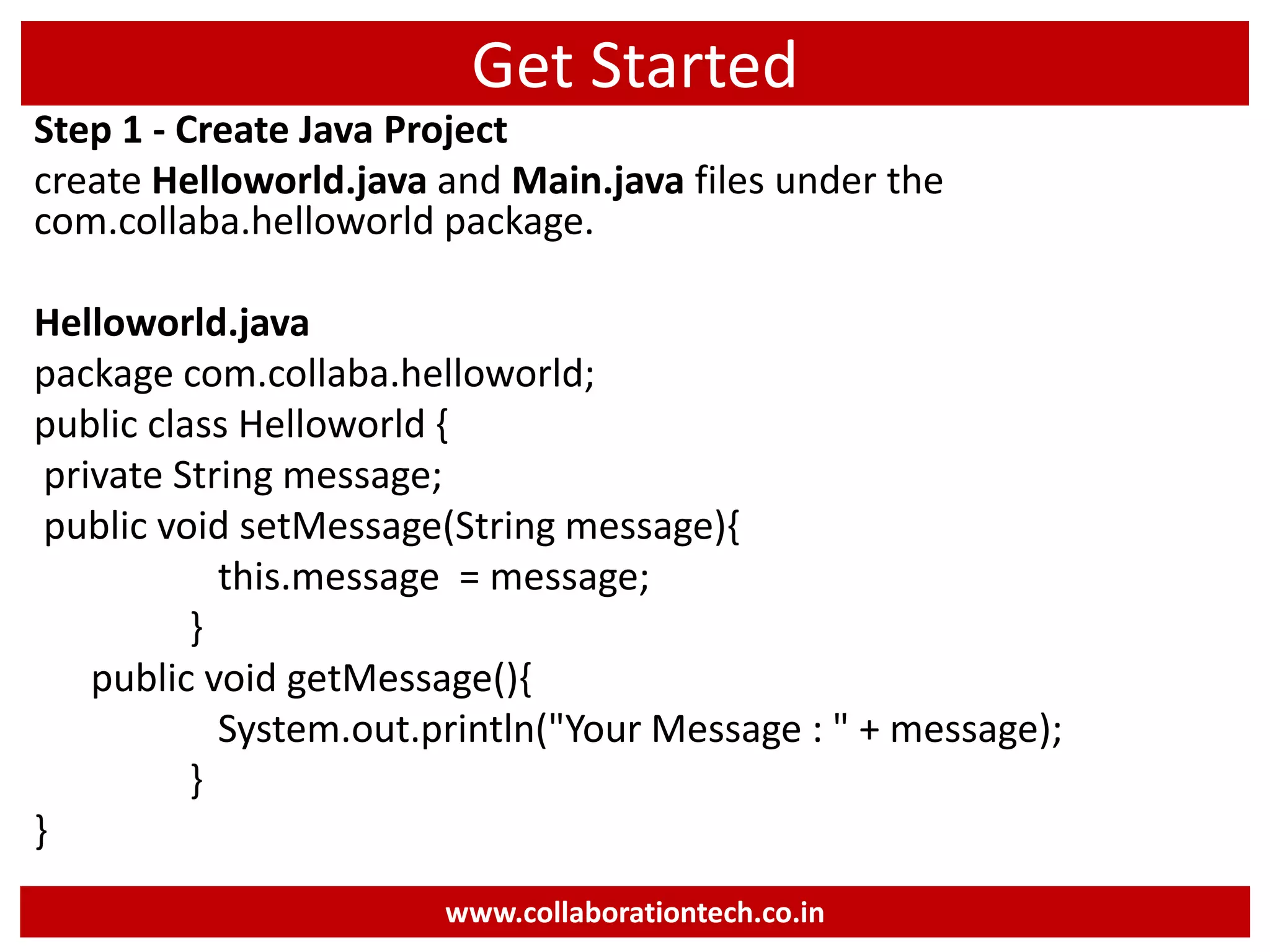 Introduction to Spring Framework | PPT