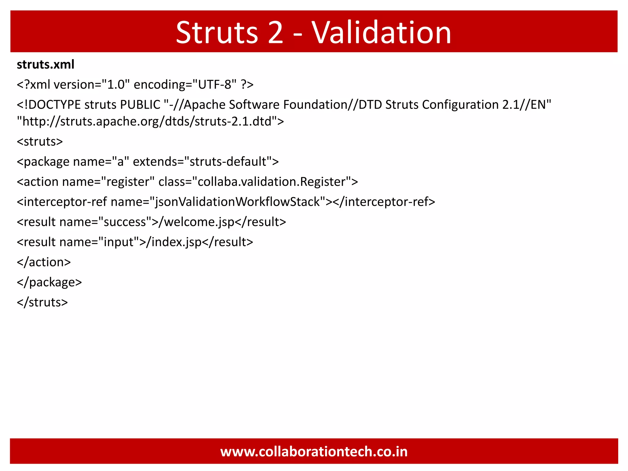 Introduction to Struts 2 | PPT