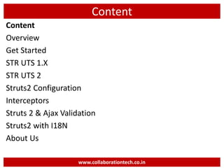 Introduction to Struts 2 | PPT