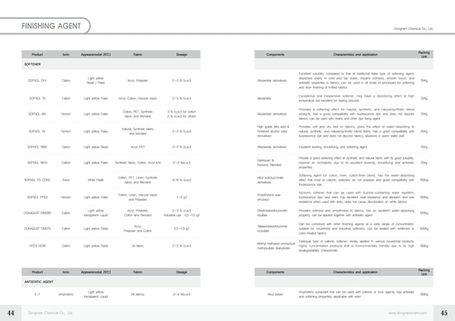 Dongnam Chemical Catalog 2015.pdf | Business Administration | Business