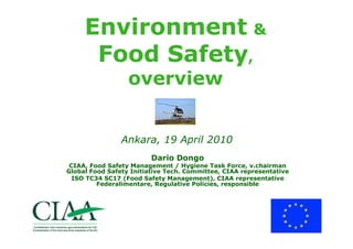 Environment & Food Safety | PDF