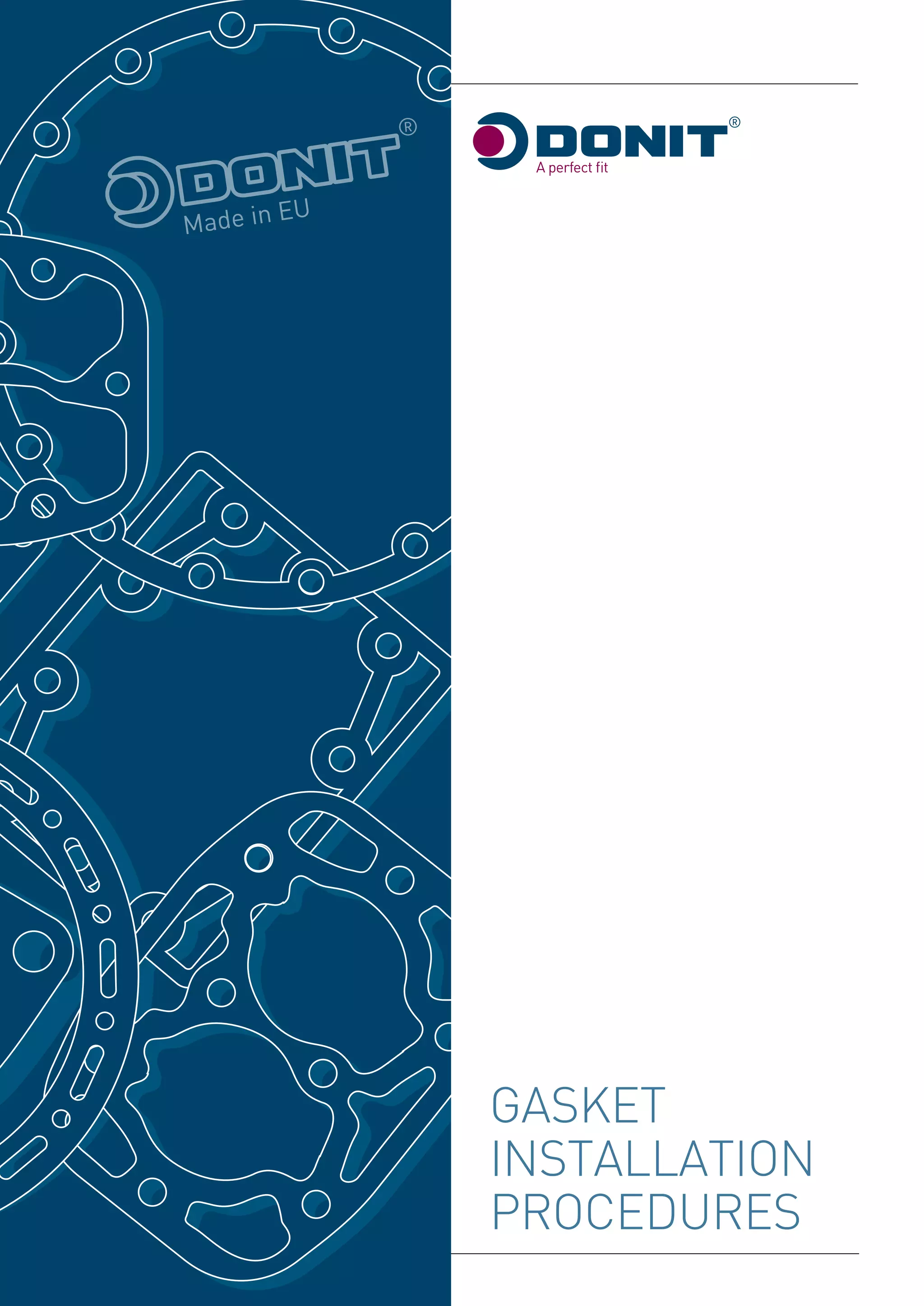 DONIT® Gasket Installation Procedures | PDF