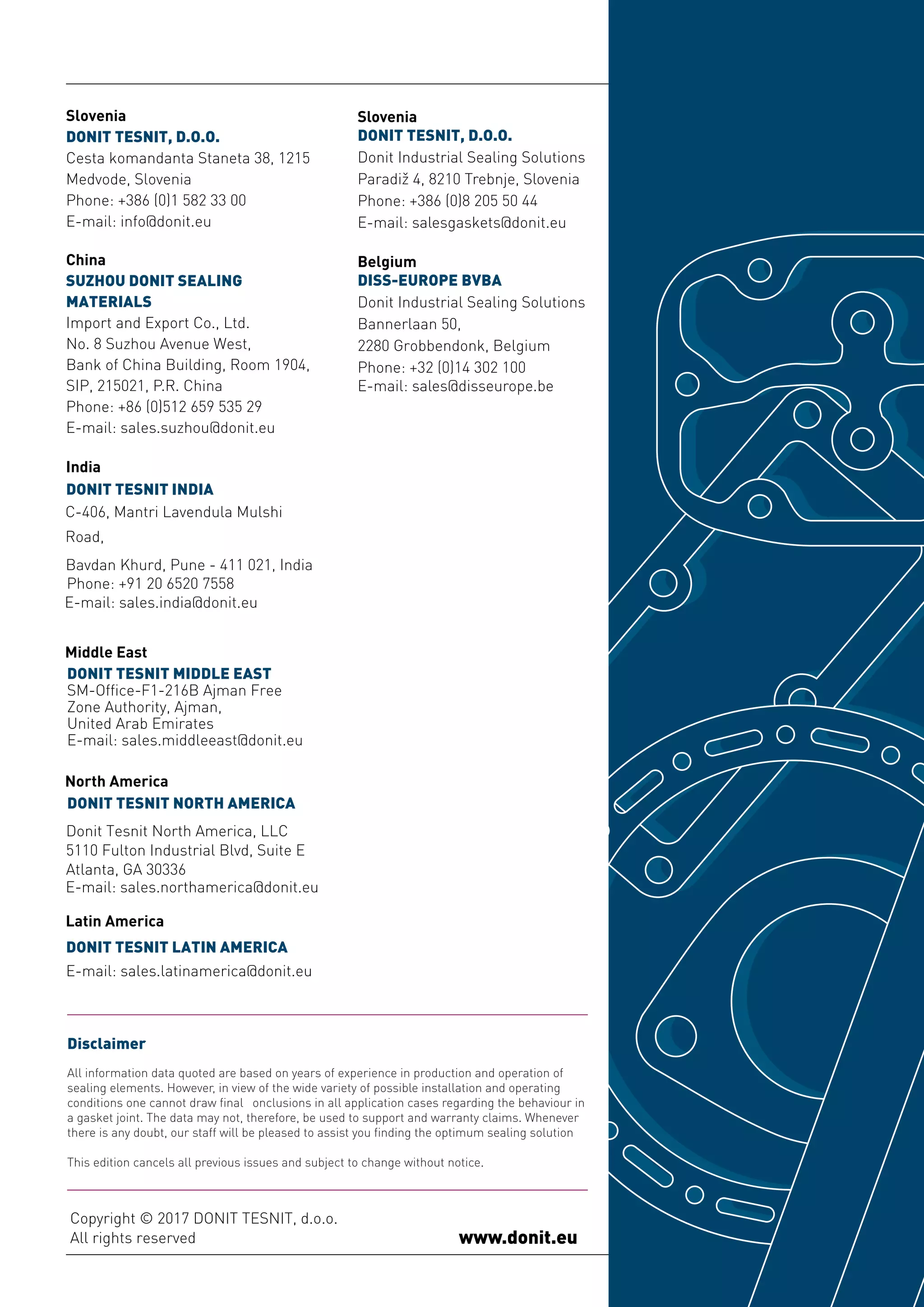 DONIT® Gasket Installation Procedures | PDF