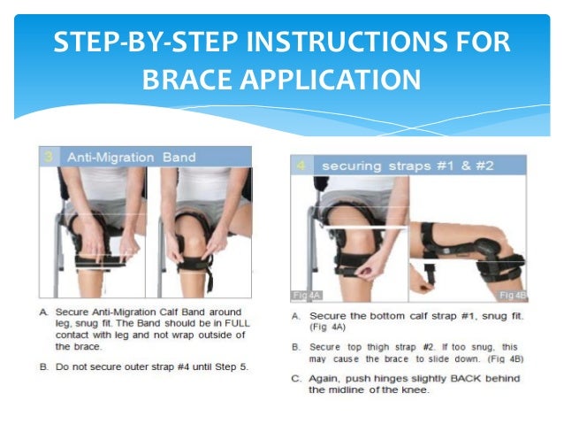 Donjoy knee brace acl & oa fitting guide