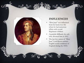 An introduction to the poem "Don Juan" by Lord Byron | PPT
