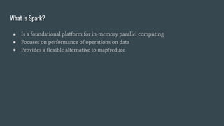 Don Kelly - Effective Spark for Neophytes - Codemotion Milan 2018 | PPT