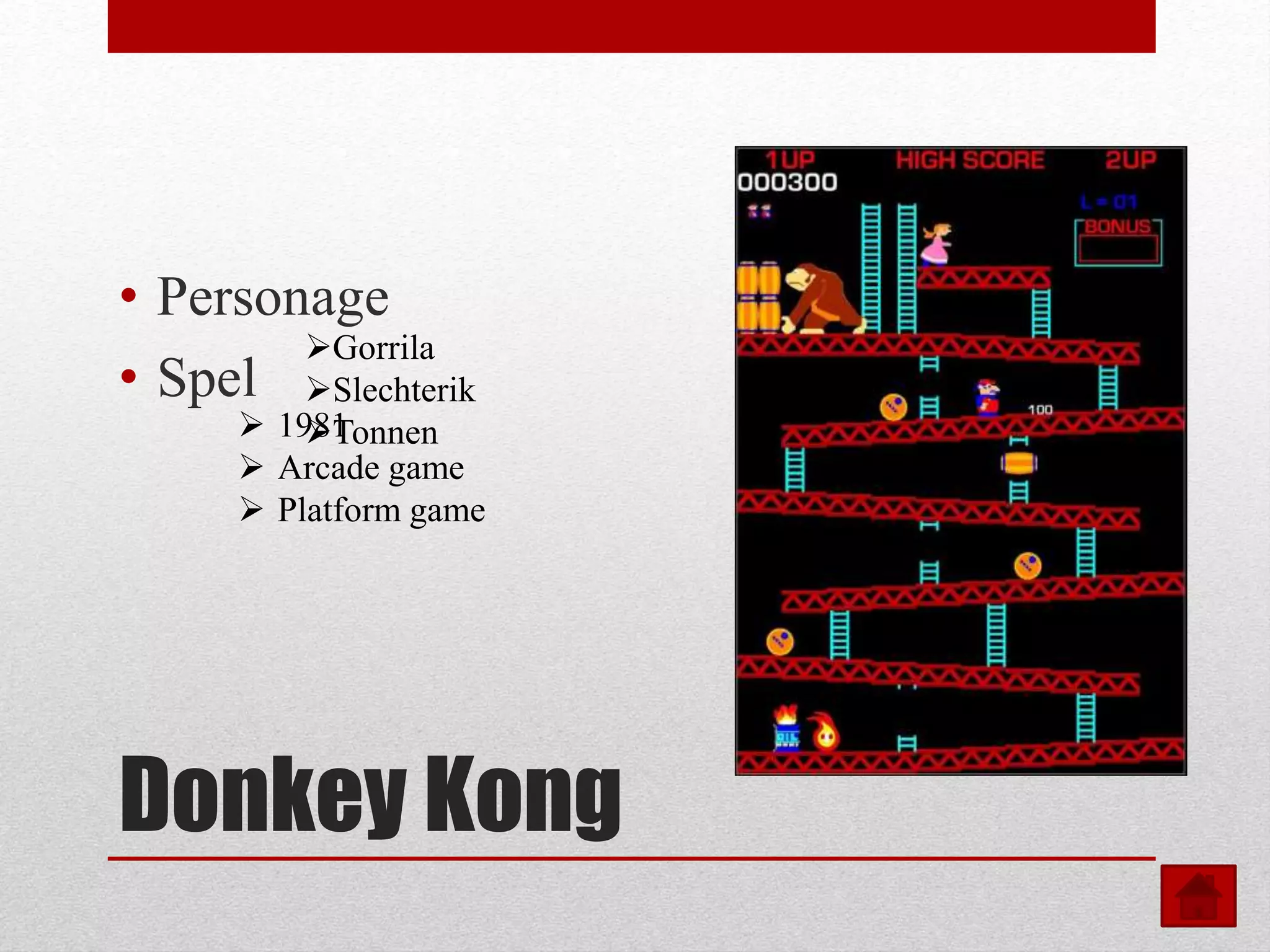 Donkey kong | PPTX | Video Game Genres | Video Gaming