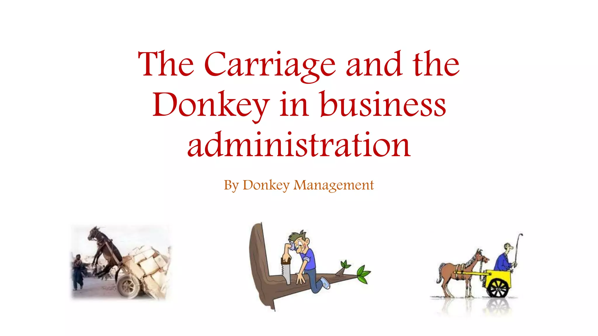 D onkey managamenet | PPT