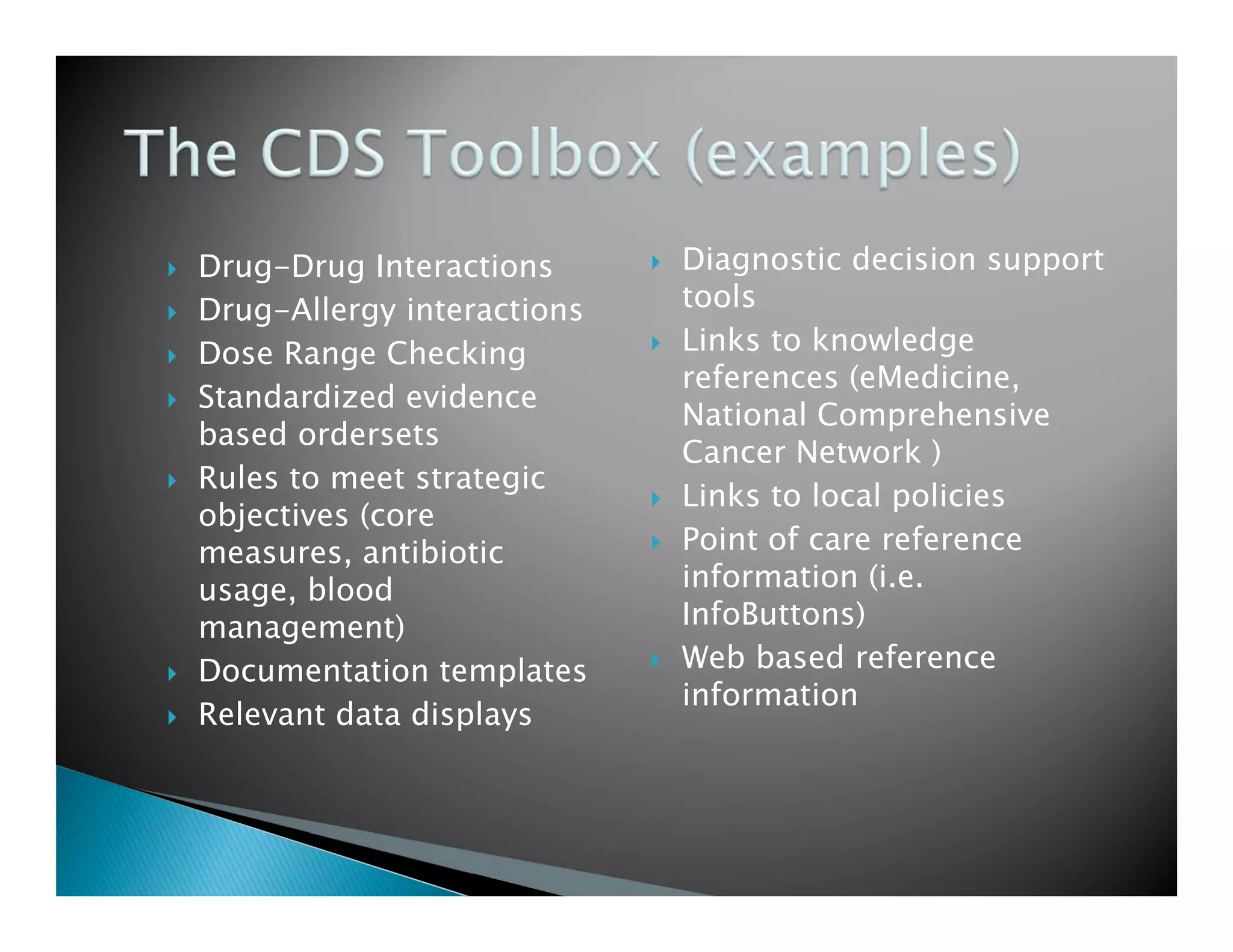 2011 CMIO Summit | Don Levick | PPT