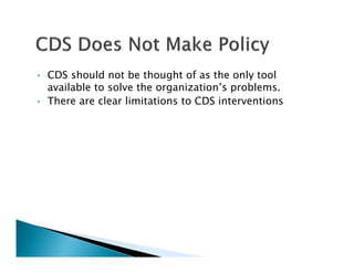 2011 CMIO Summit | Don Levick | PPT