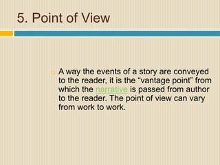 Donna's elements of fiction | PPTX