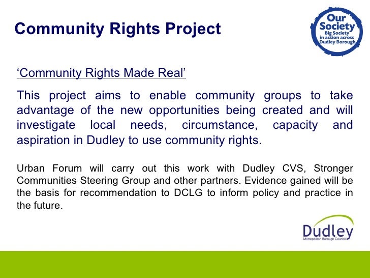 Community Rights Made Real project - Donna Roberts presentation to Du…