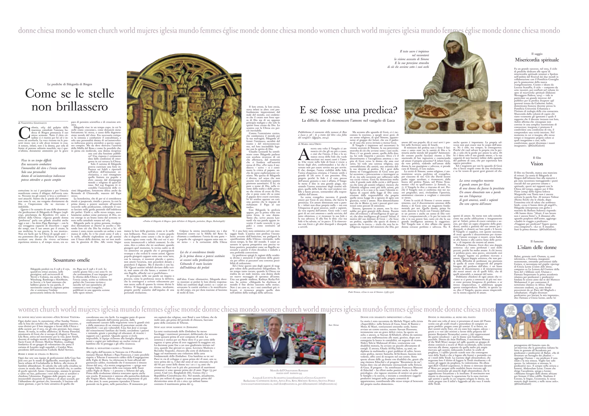 Donne Chiesa Mondo | PDF