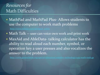 Donnia turner assistive technology | PPT