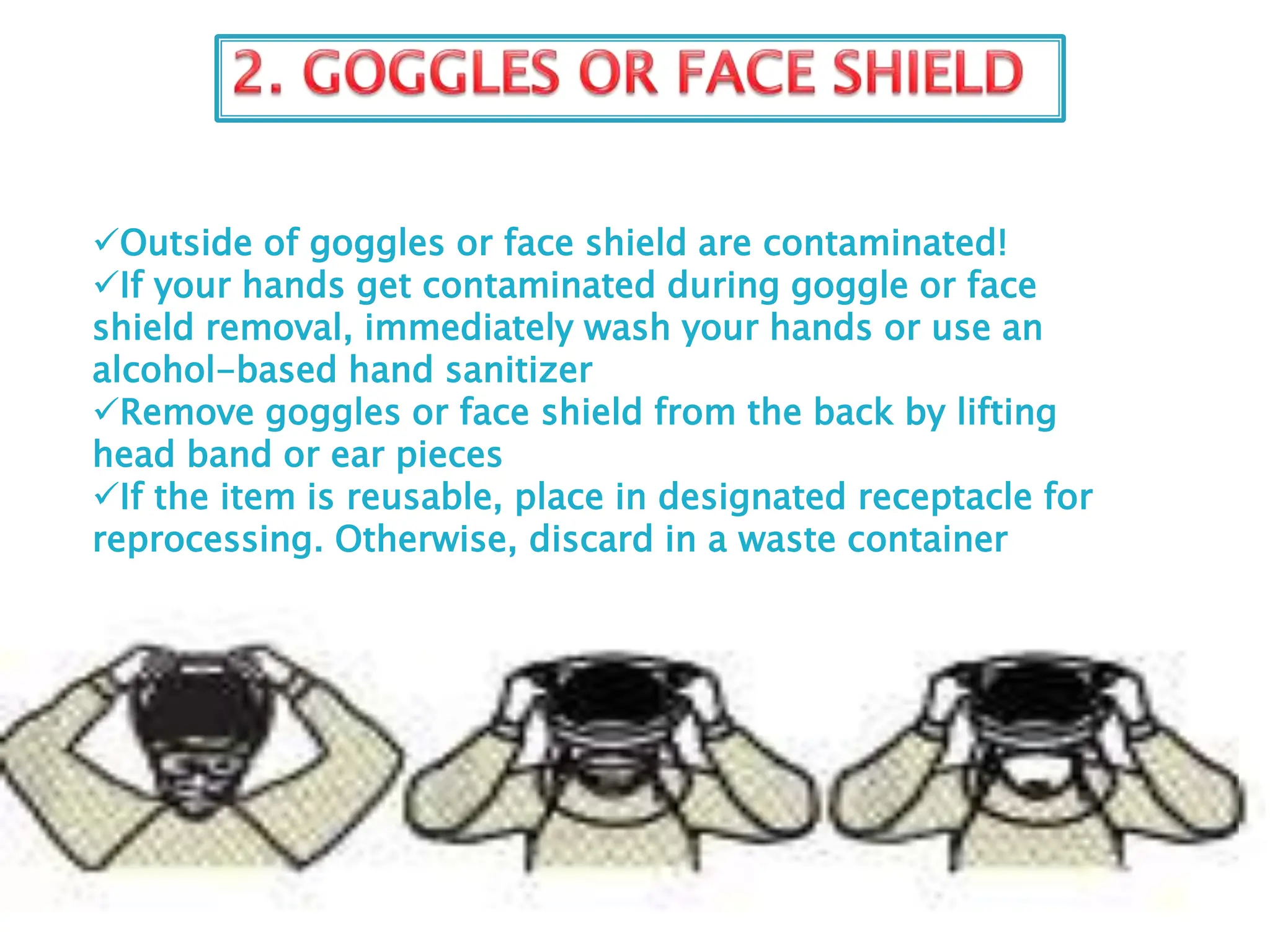Donning and Doffing DONNING AND DOFFING PERSONAL PROTECTIVE EQUIPMENT ...