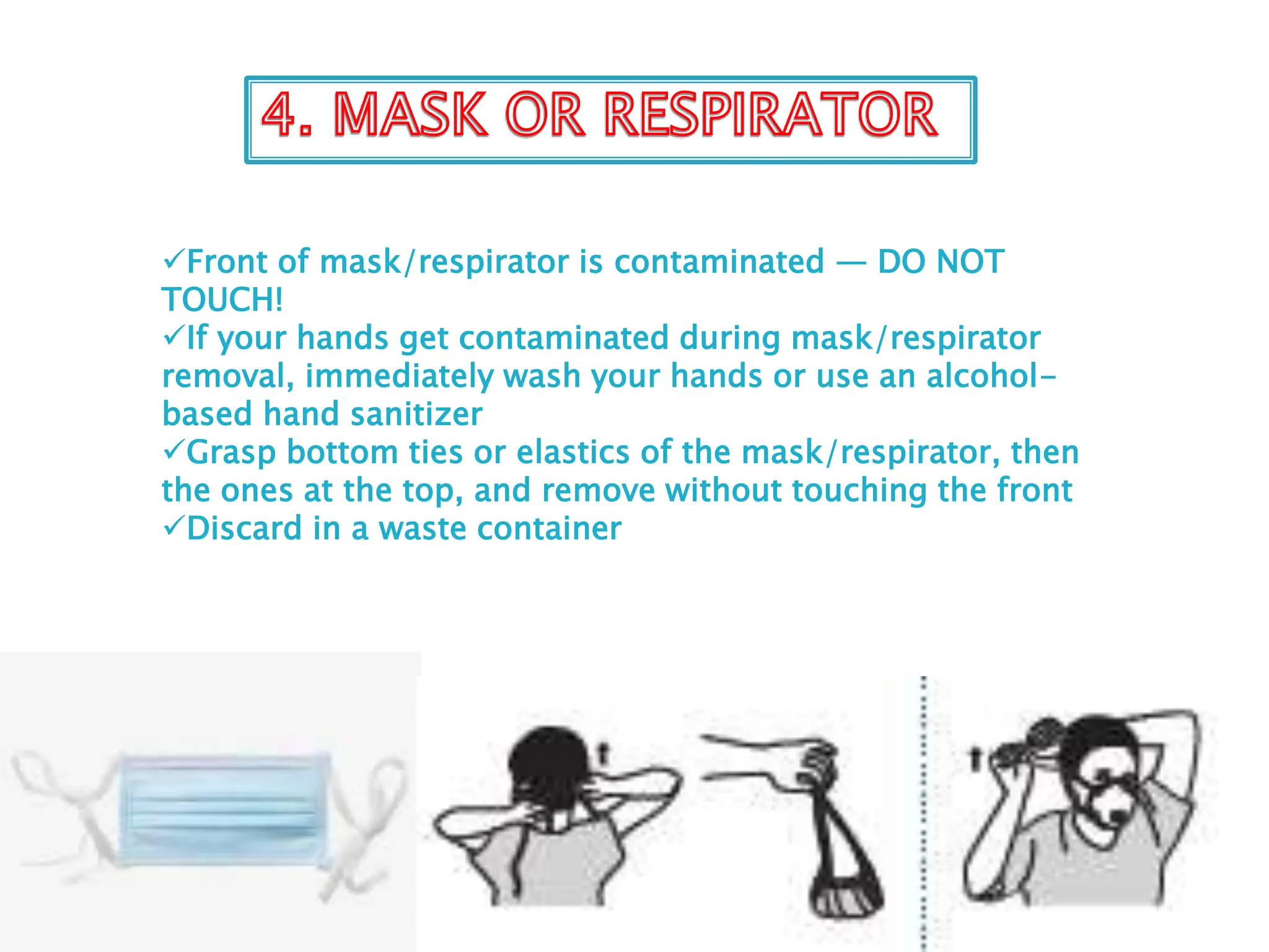 Donning and Doffing DONNING AND DOFFING PERSONAL PROTECTIVE EQUIPMENT ...